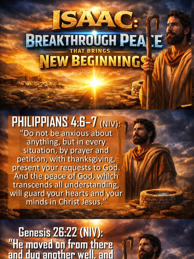 Breakthrough Peace That Brings New Beginnings | PDF | God | Prayer