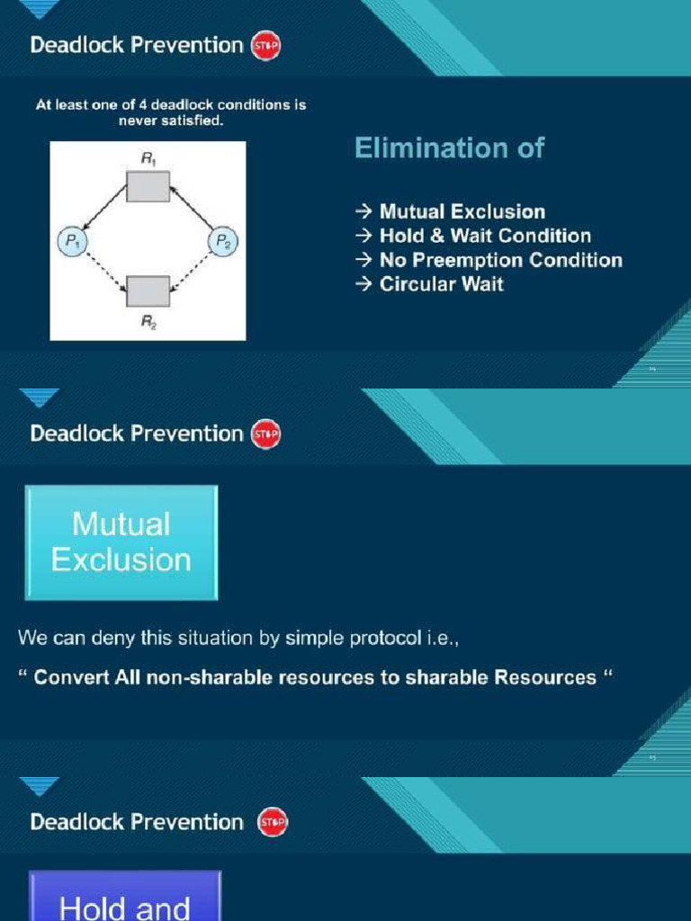 Deadlock | PDF