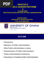 Chapter 5 Politics-Administration Dichotomy | PDF