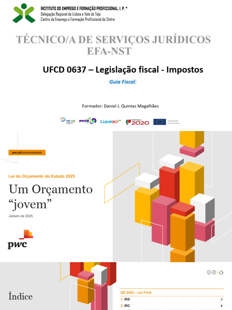 Parte II (1) - Guia Fiscal PWC - Impostos (Oe 2025) | PDF | Imposto ...