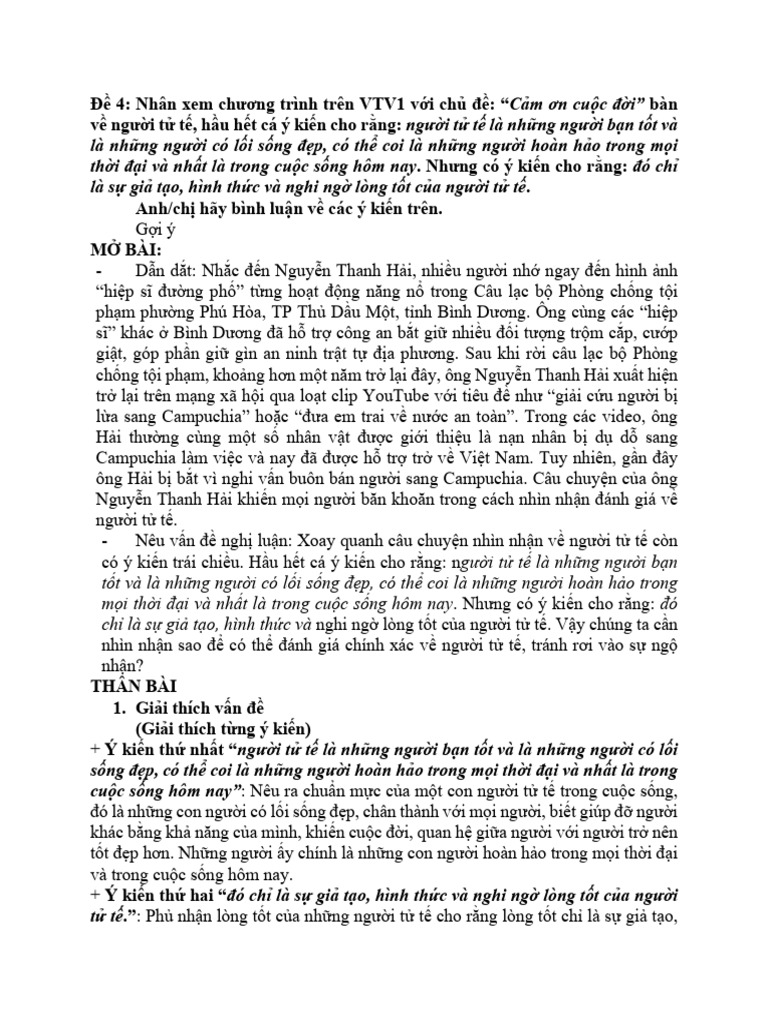 Đề 4 - HSG | PDF