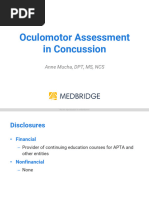 VOMS Concussion Screening Guide | PDF | Vestibular System | Vision