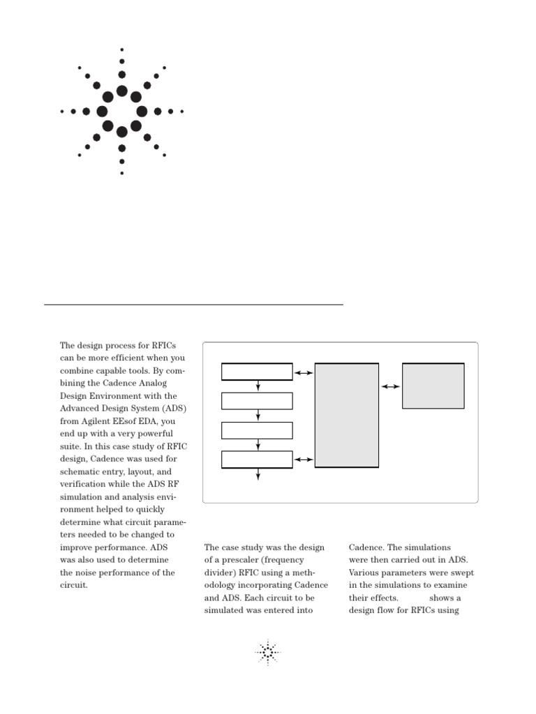RFIC Design Using the Agilent RFIC | PDF | Amplifier | Electronic Circuits
