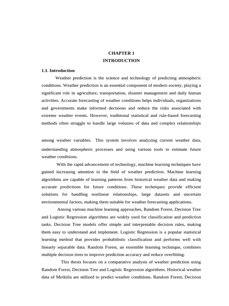 Chapter1 of Comparative Analysis of Weather Prediction Using Random ...