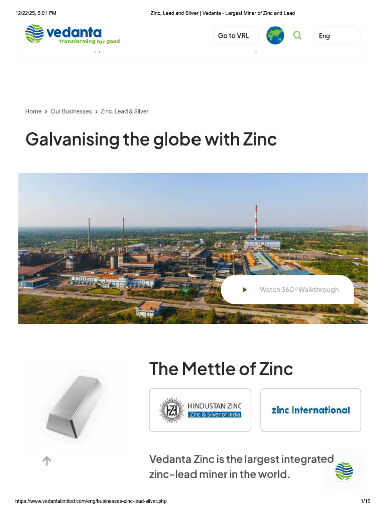 Vedanta Resources | PDF
