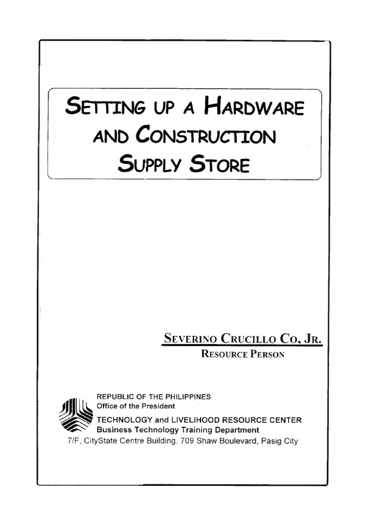Hardware and Construction Store | PDF