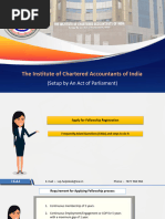 Guide to ICAI Form 102 for Articleship | PDF | Regulation | Government