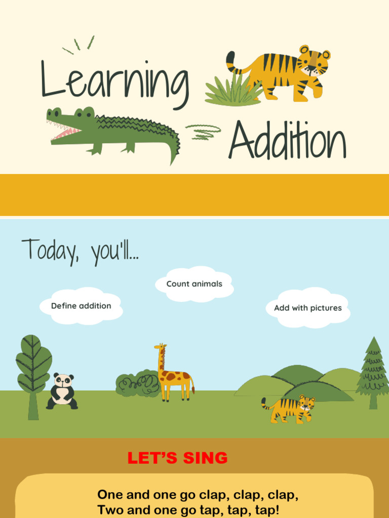Grade 1 Addition Slides1 | PDF