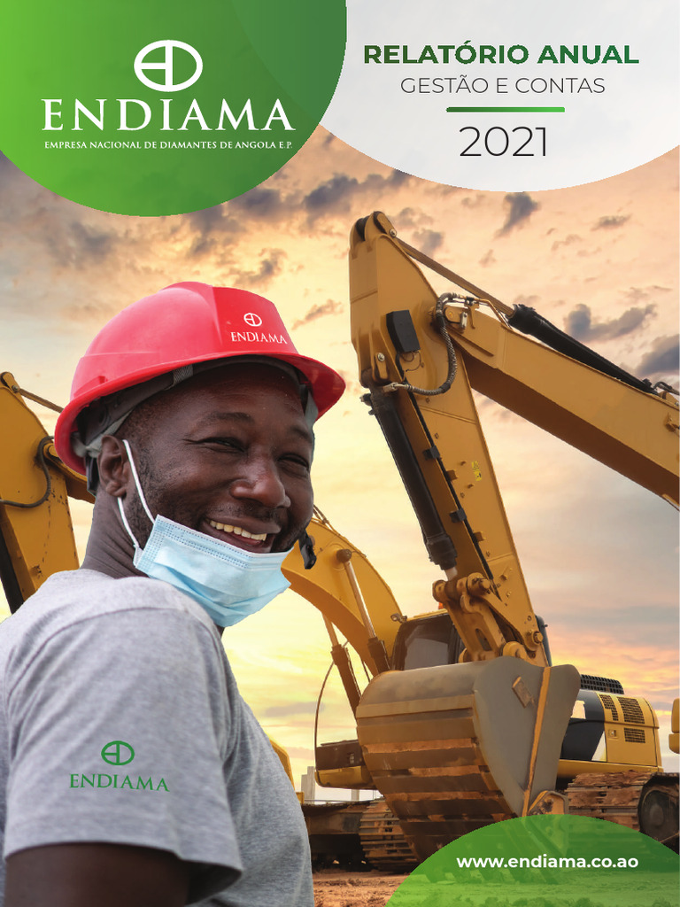 ENDIAMA Relatorio de Gestao e Contas 2021 Final | PDF | Economia | Angola