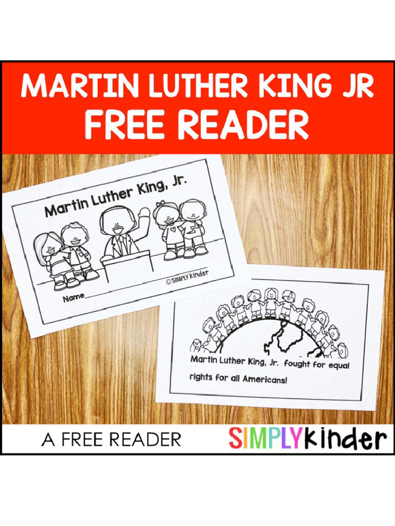 MartinLutherKingJrFREEActivitiesMLKJrReaderBlackHistoryMonth-1 | PDF