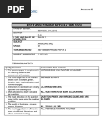 School-Based Moderation Tool Template | PDF | Teachers | Teaching