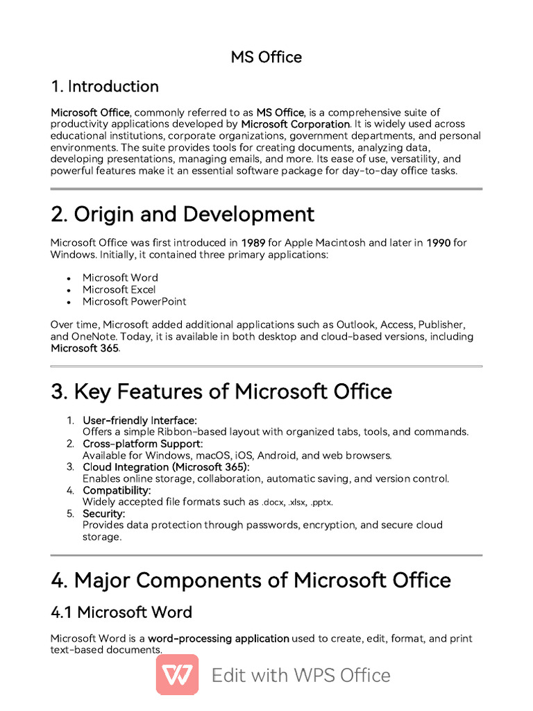 IT Module Work 1 | PDF | Microsoft Office | Microsoft Word