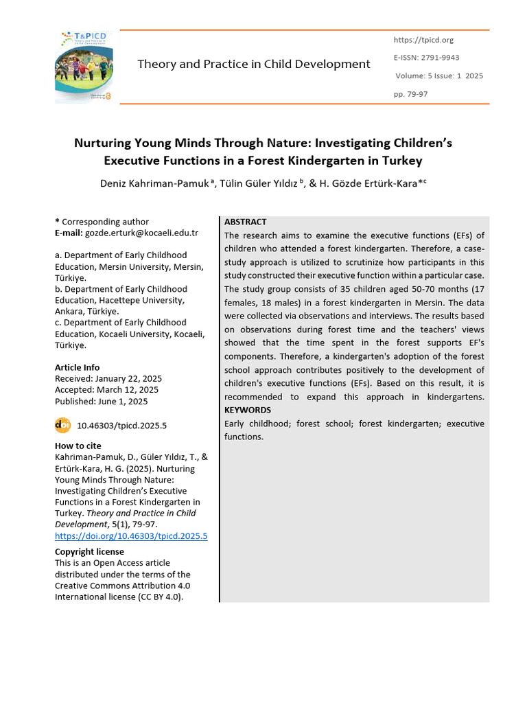 Nurturing Young Minds Through Nature Investigating | PDF | Executive ...