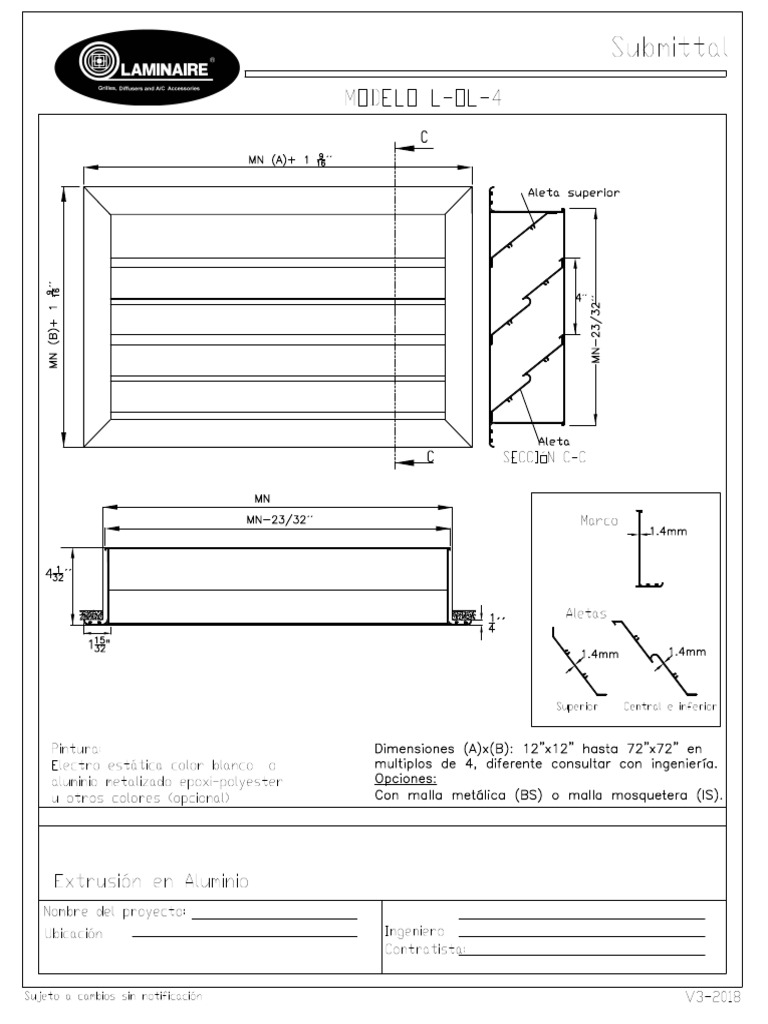 Submittal L OL4 | PDF