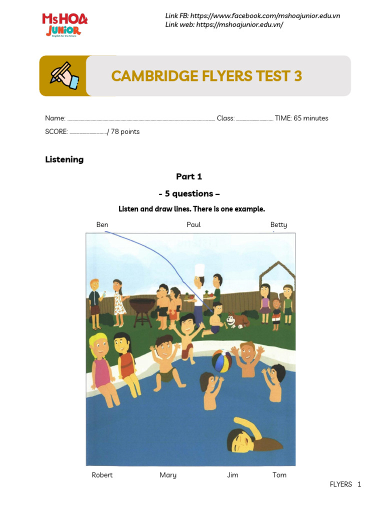 Cambridge Test 3 | PDF