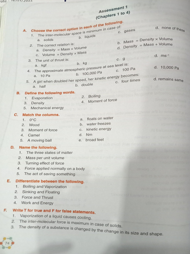 8 I Physics Full Portion | PDF