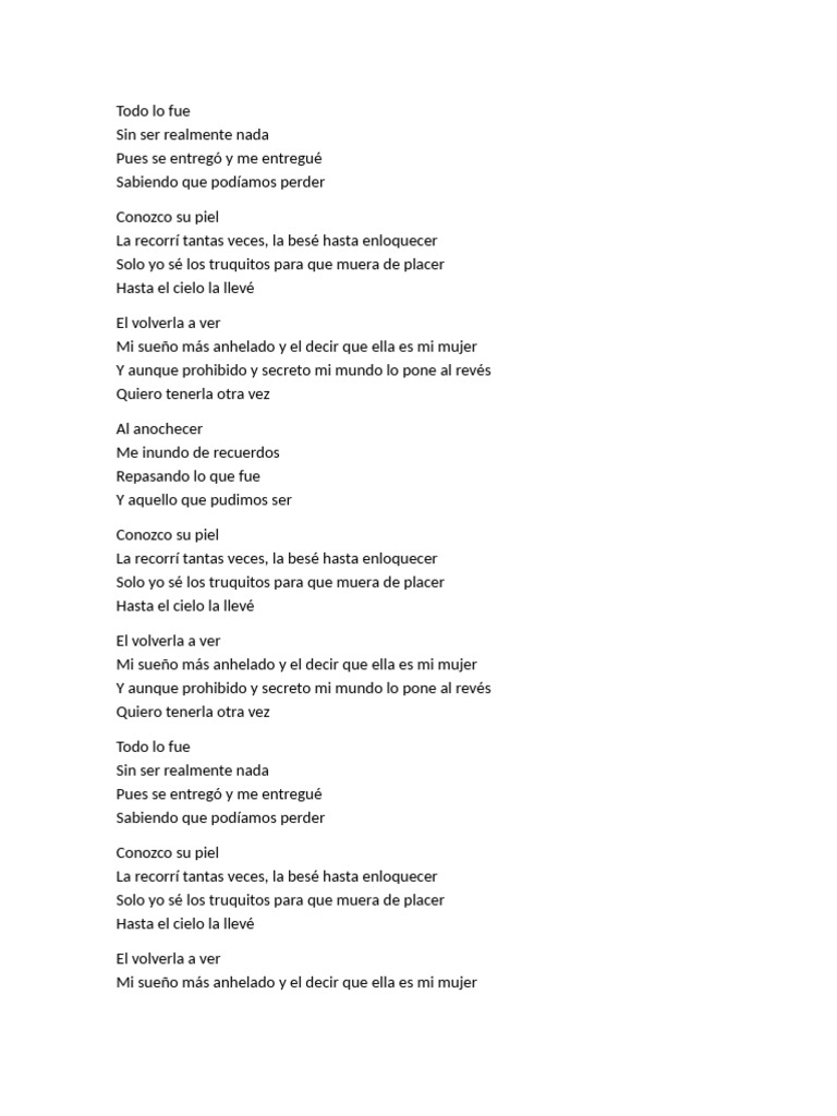 Todo Lo Que Fuimos | PDF
