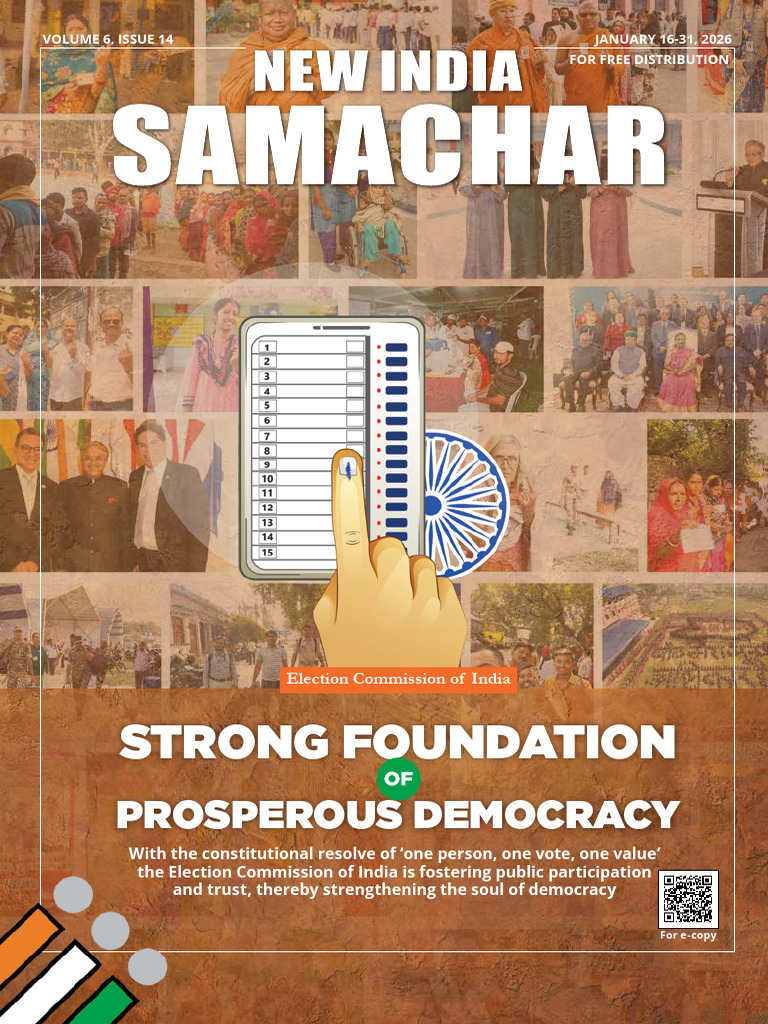 New India Samachar 16 To 31 January - 2026 | PDF | Satellite | Democracy