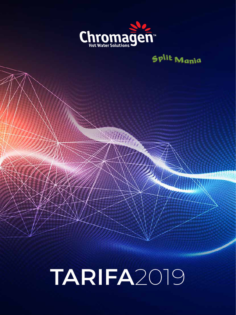 Tarifa Chromagen 2019 | PDF | Energía solar | Logística