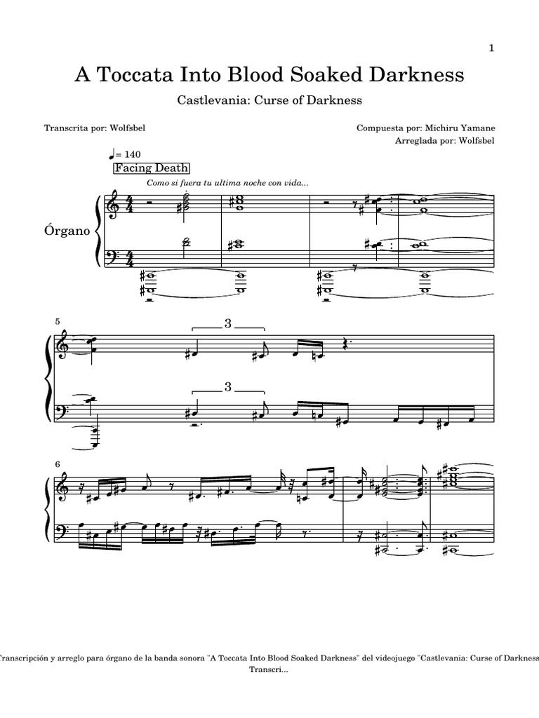 A Toccata Into Blood Soaked Darkness | PDF | Juegos japoneses ...