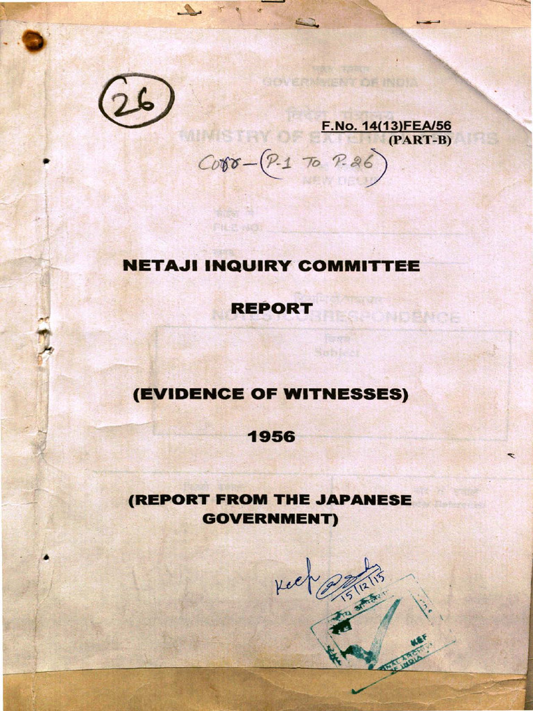 Netaji Papers MEA 14 (13) FEA-56 (Part B) | PDF | Clinical Medicine ...