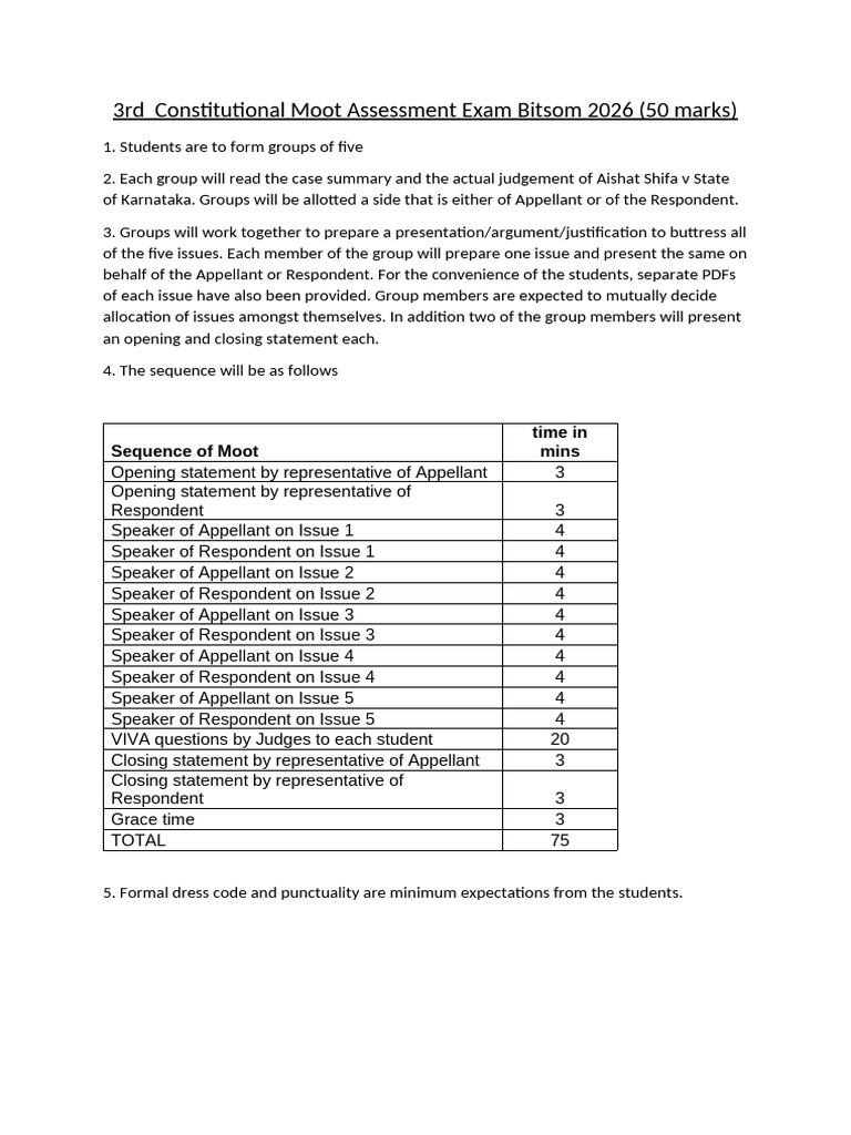 We The People - Rules 2026 | PDF