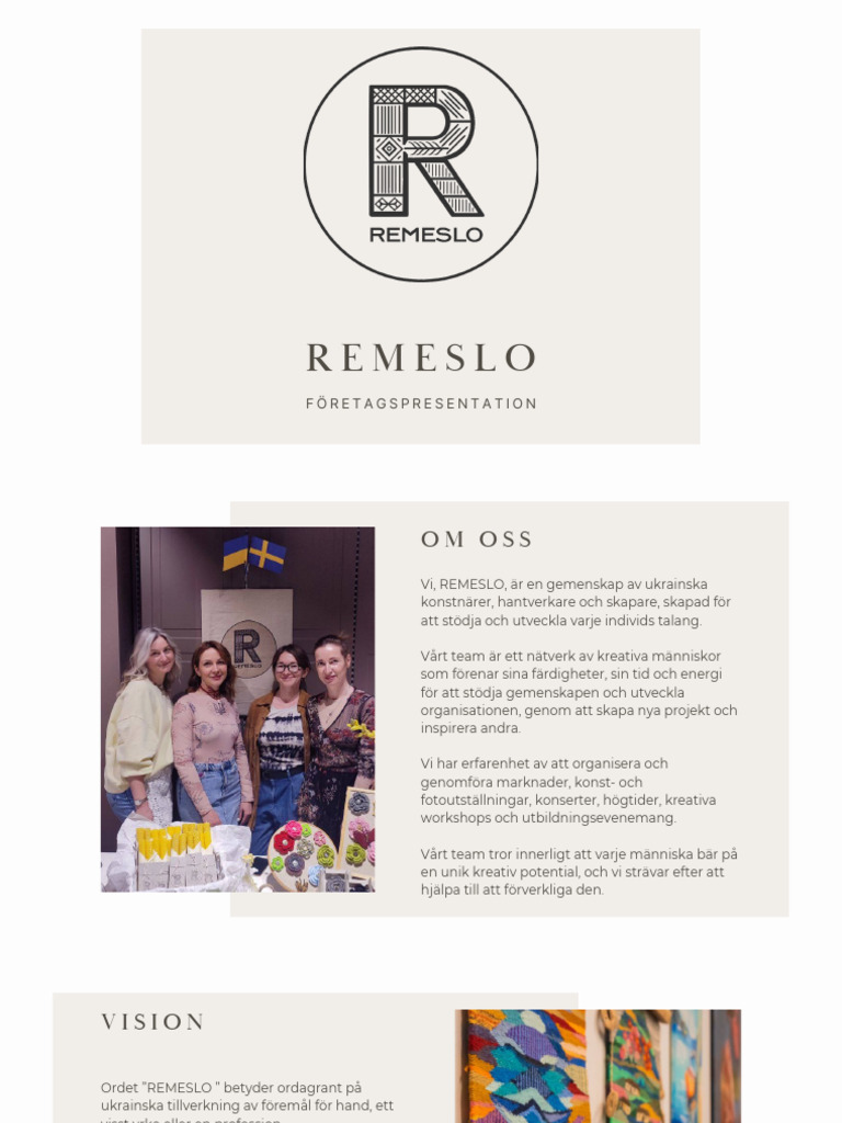 Presentation REMESLO Sv.pdf | PDF