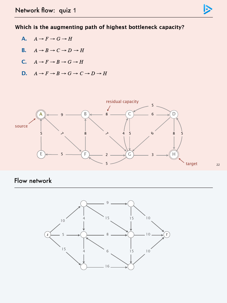 07 Network Flow | PDF