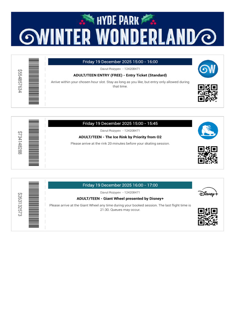 Entry Ticket Standard Tickets 124208471 | PDF