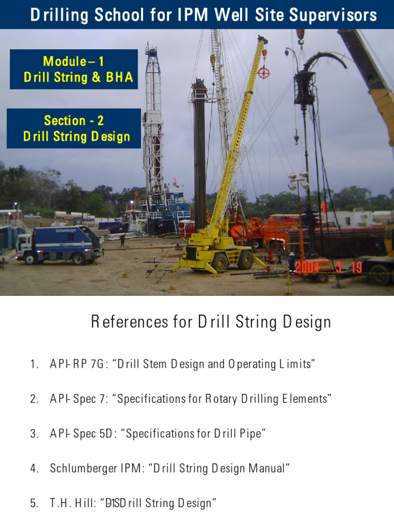Drill String Design 5014047 01 | PDF | Deformation (Engineering ...