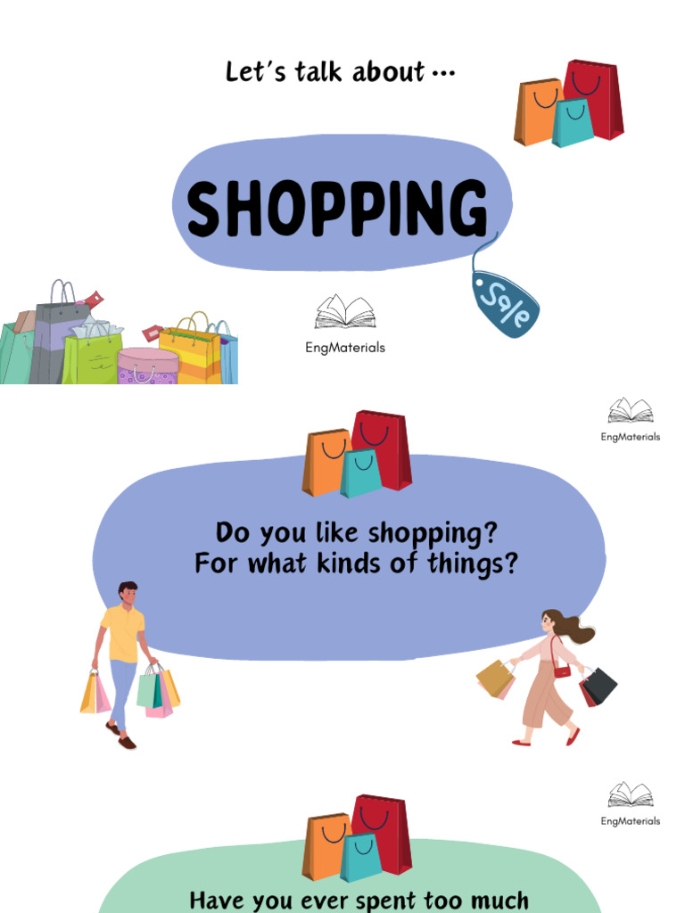 Let's Talk About ... Shopping | PDF