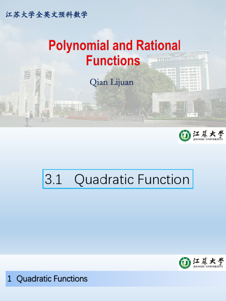 Chapter 3-Polynomial and Rational Functions_260110_012129 | PDF ...