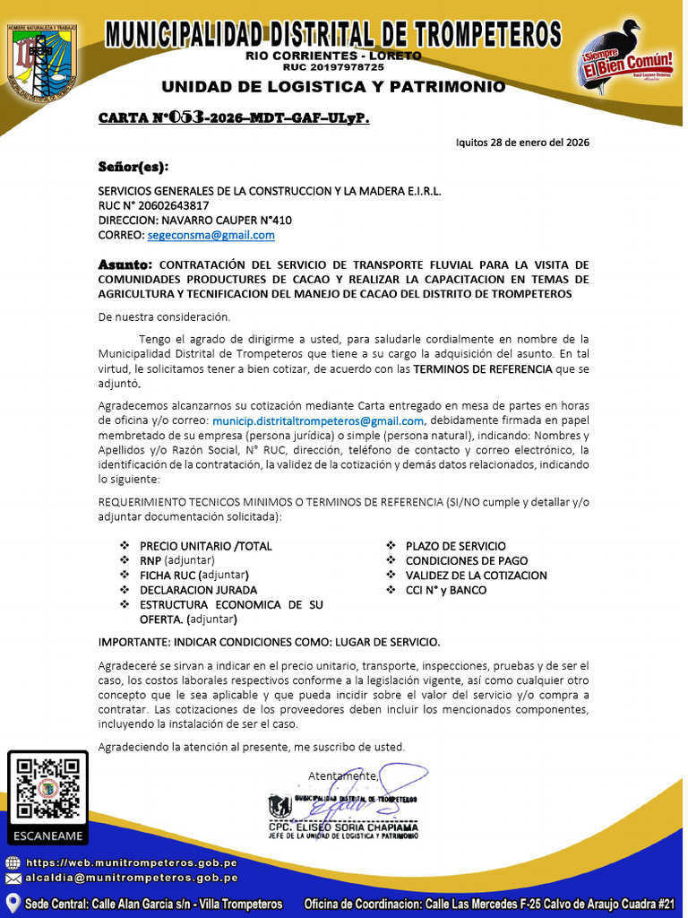 CARTA N°53 - MDT - GAF - ULyP-ESC. | PDF | Economias