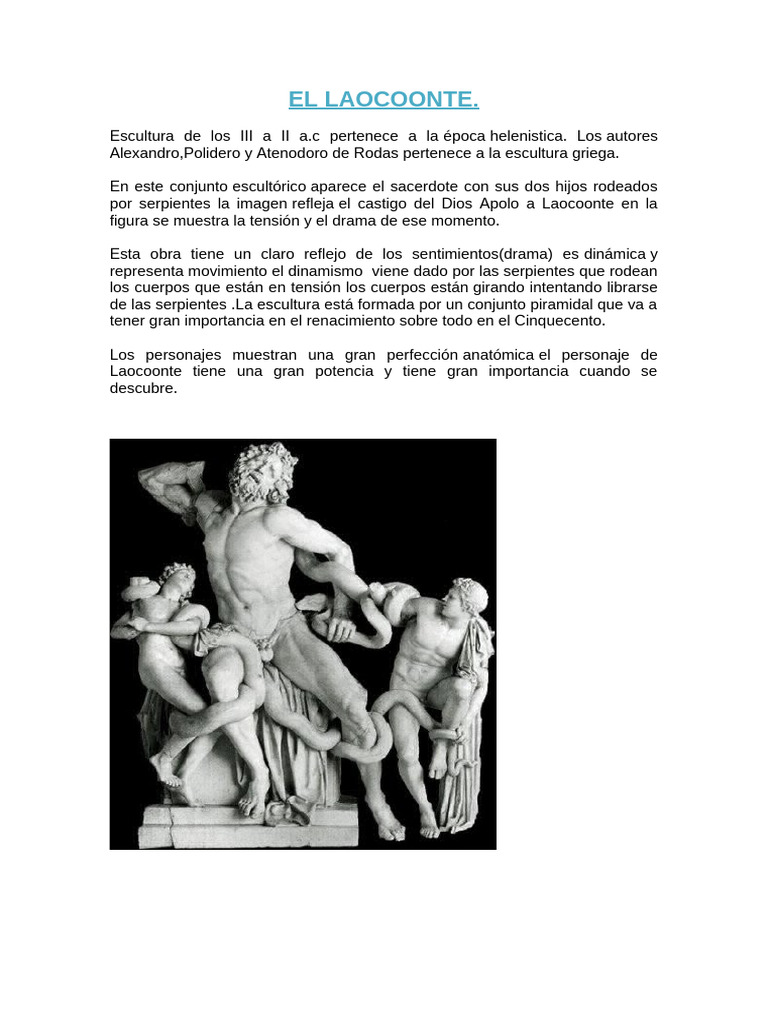 El Laocoonte | PDF