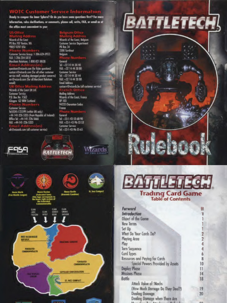 BattleTech Rulebook - Text Version | PDF | Battle Tech | Ammunition
