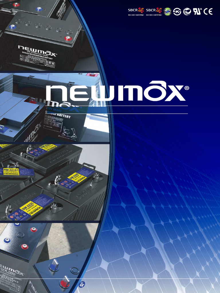 Catálogo Newmax | PDF | Energy Storage | Energy Technology