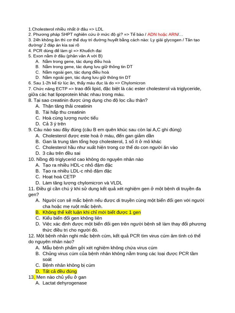 ĐỀ HSLS + SHPT Y23 | PDF