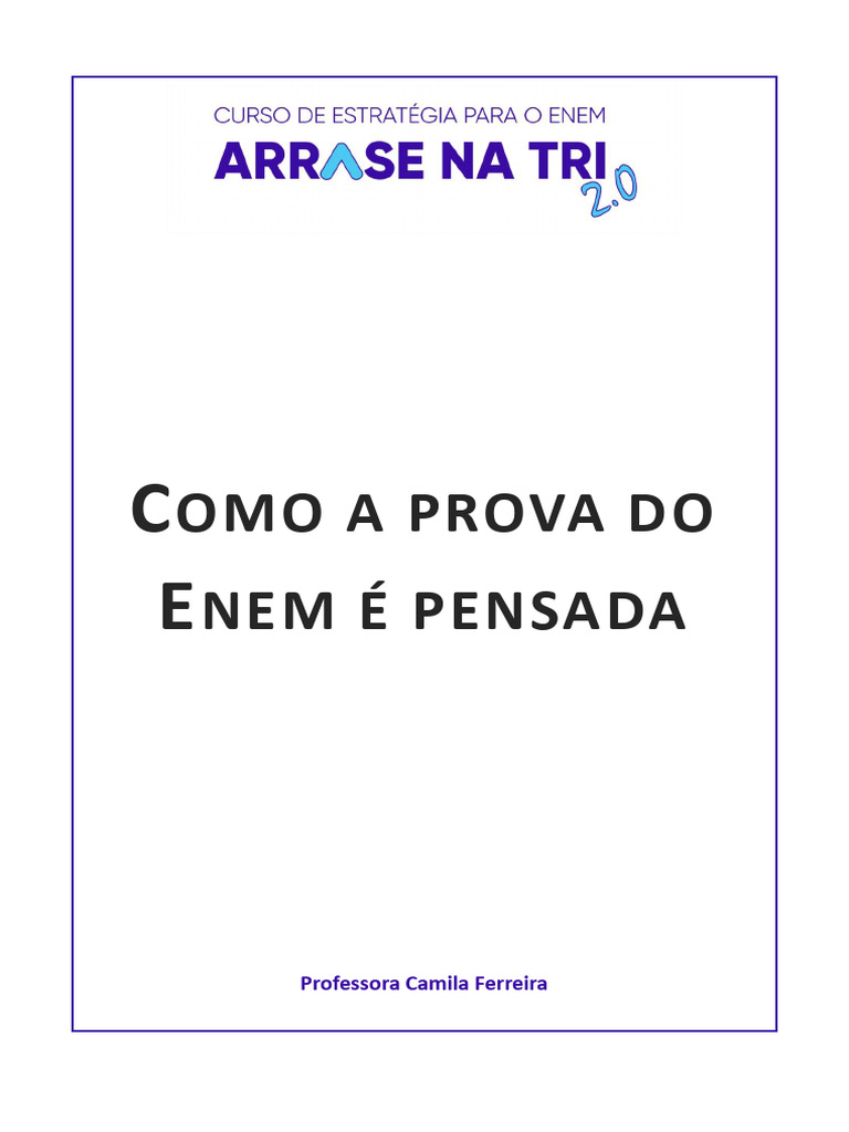 Aula 4 Habilidades Basicas Ler e Observar Metodo Arrase Na Tri 20 Como ...