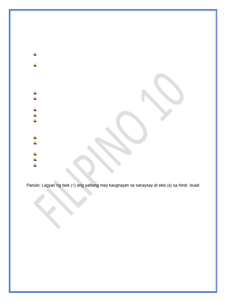 Fil 10 Module 5 Final | PDF