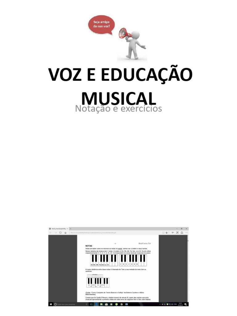 Voz e Educação Musical PDF | PDF