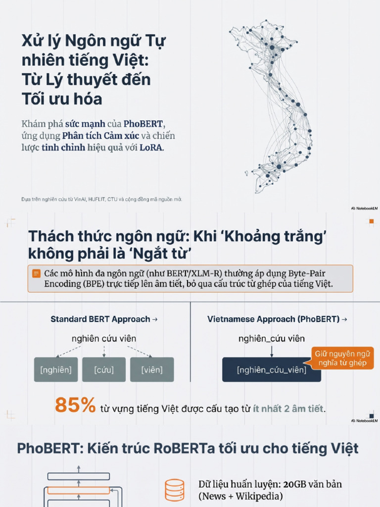 PhoBERT NLP Deep Dive Fine-Tuning and LoRA | PDF