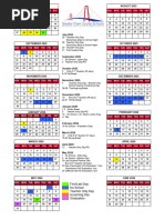CIS School Calendar 2025-2026 | PDF | Academic Term | Observances