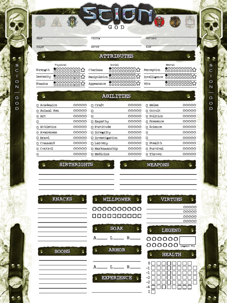 Scion AxisCS God | PDF