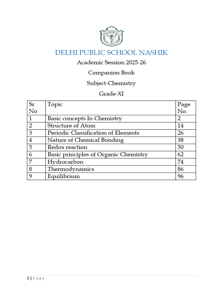 Gr11 Chem Companion | PDF | Atomic Orbital | Mole (Unit)
