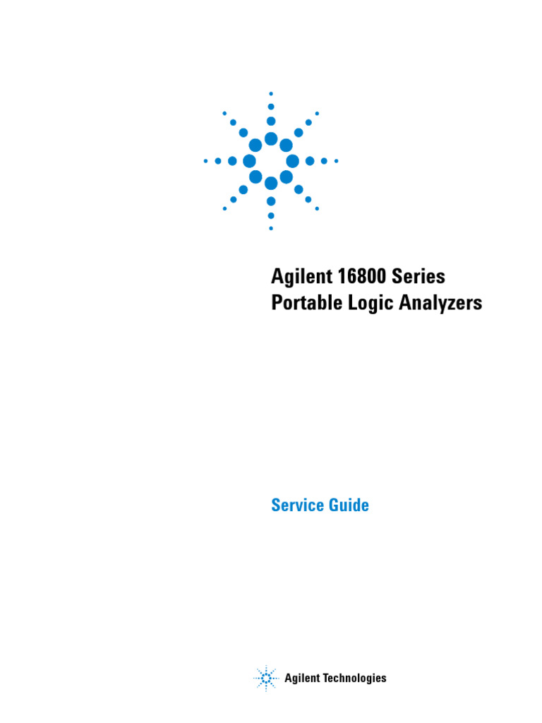 16800 series Logic Analyzers | PDF | Computing | Computer Hardware
