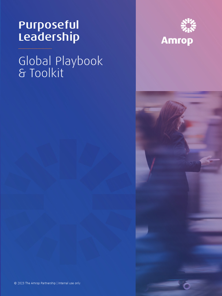 Amrop Purposeful Leadership Playbook 2023 | PDF | Leadership ...