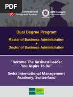 SIMA: Accredited Online DBA Programs | PDF | Master Of Business ...