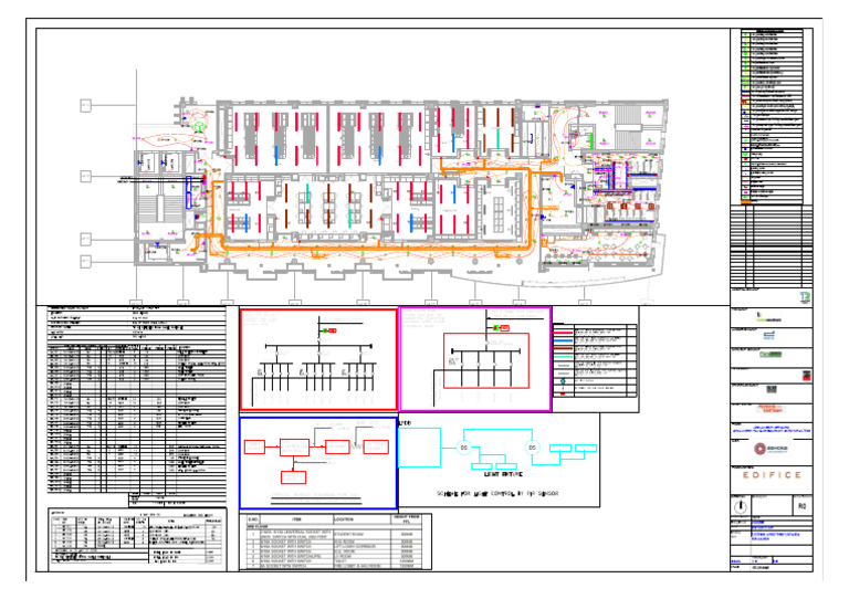 3rd Floor Electrical Layout (A1) | PDF | Electrical Engineering ...