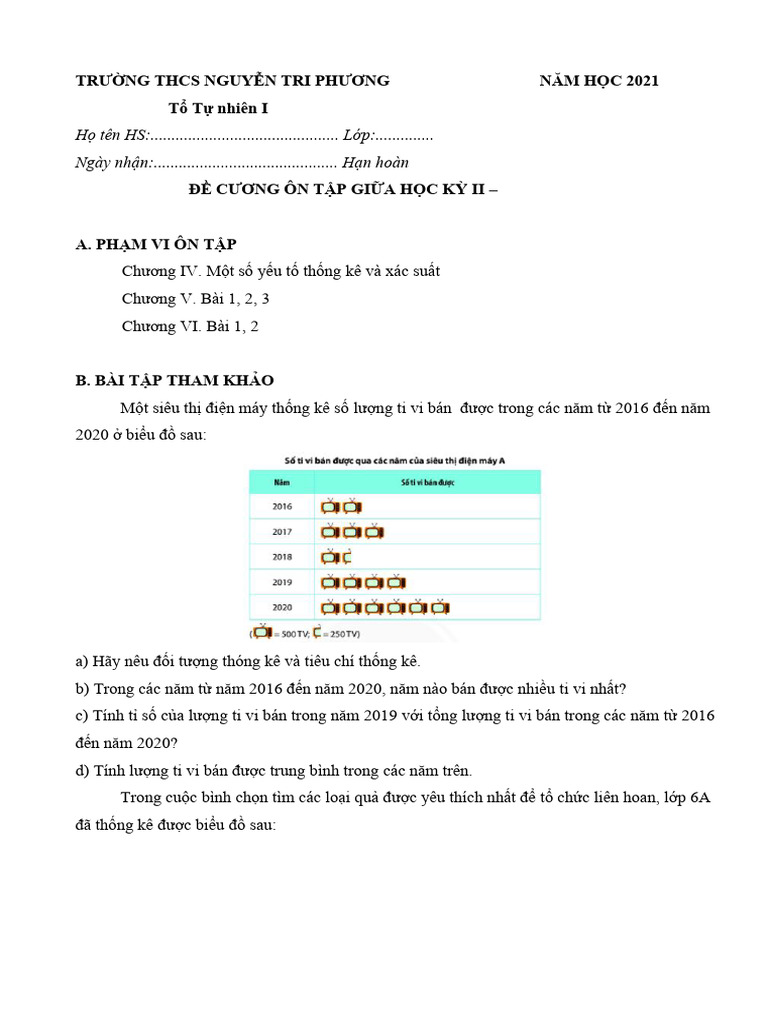 DC Giua Hoc Ki II Mon Toan 6 2122 NTP | PDF