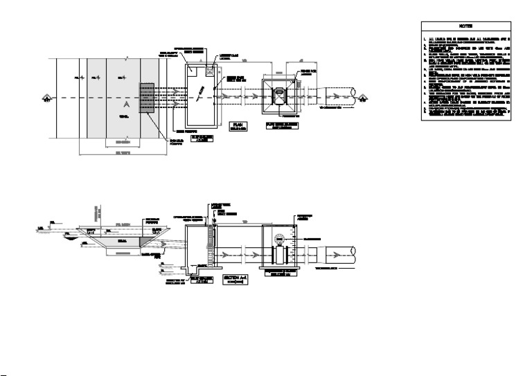 Typical Drawing of Offtake With 2 Pipes 3 | PDF | Building Materials ...